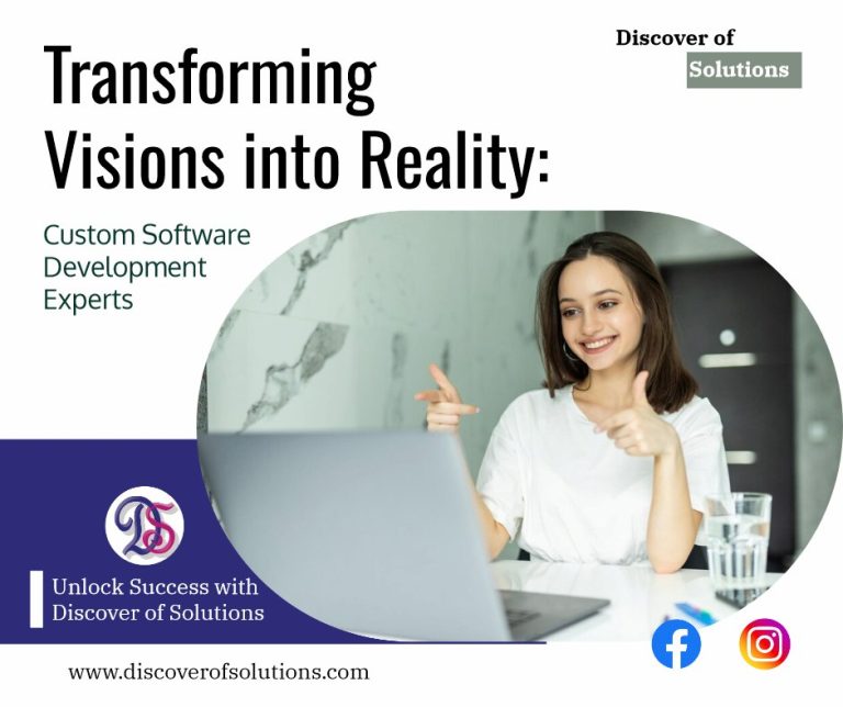 Unveiling Excellence: Custom Software Development Solutions - Discover ...